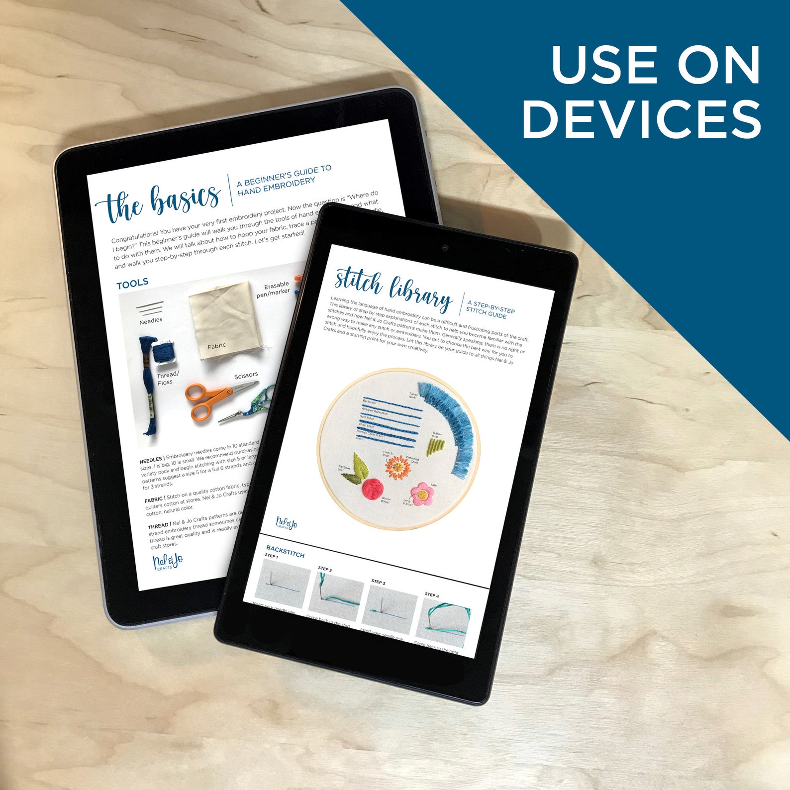 Embroidery Stitch Library and Beginner's Guide Hand - Etsy