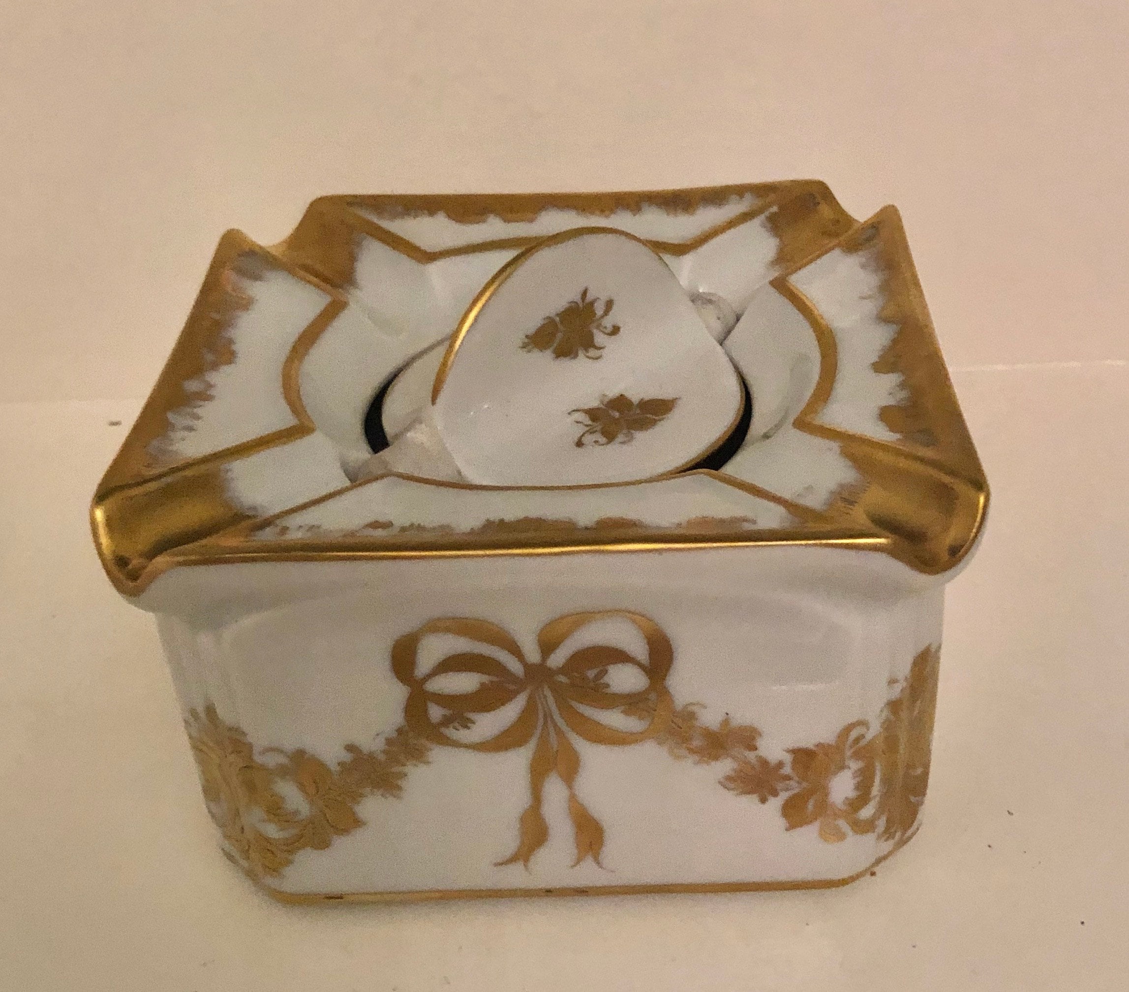 Vintage-hand Painted Pillivuyt La Porcelaine De France Paris Porcelain ...