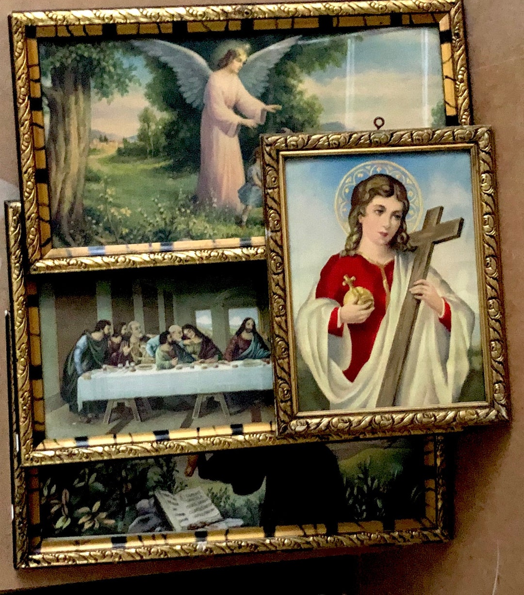 Antiques / Religious Frames Four Pieces / France - Etsy