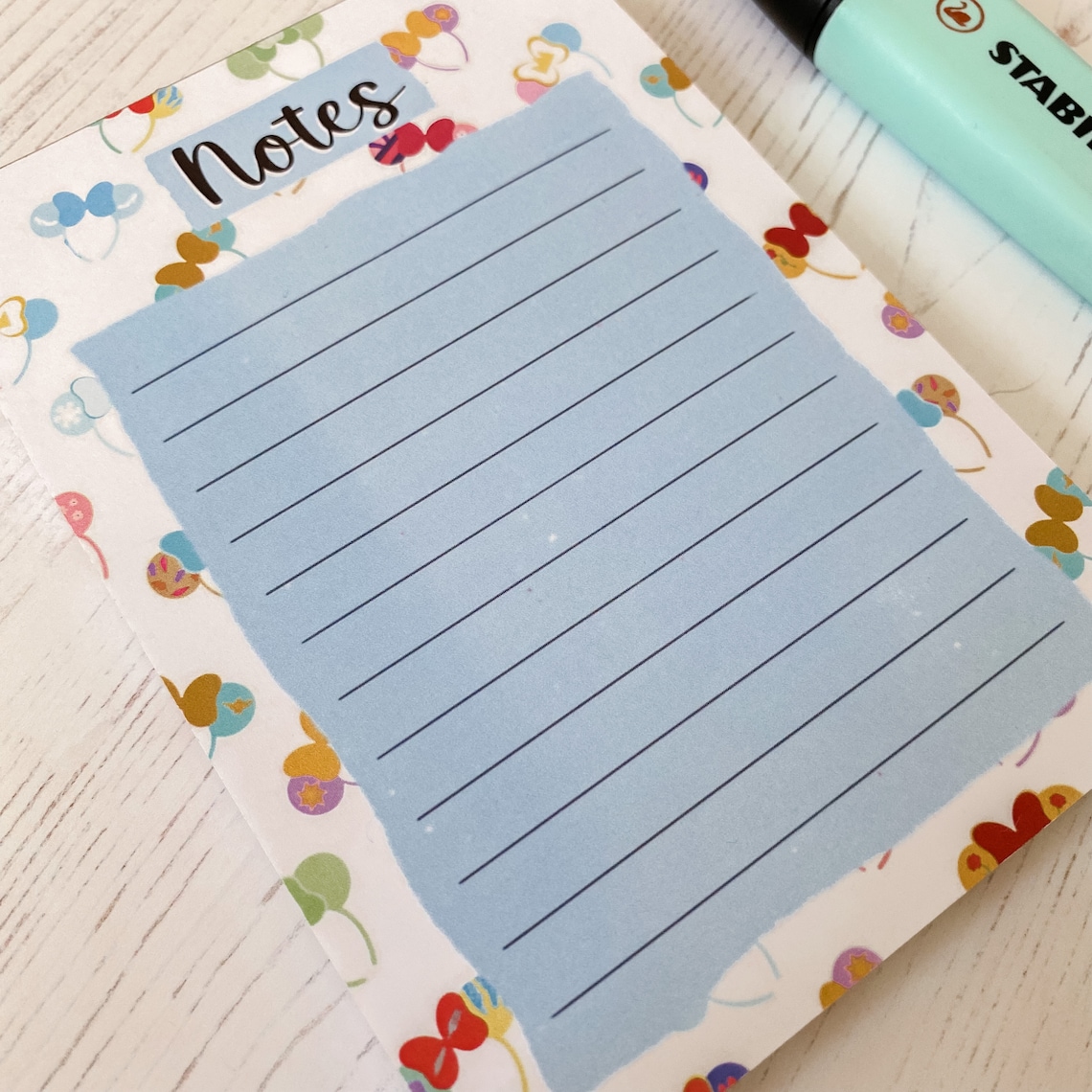 Princess A6 Notepad Princess Collection Disney Inspired - Etsy UK