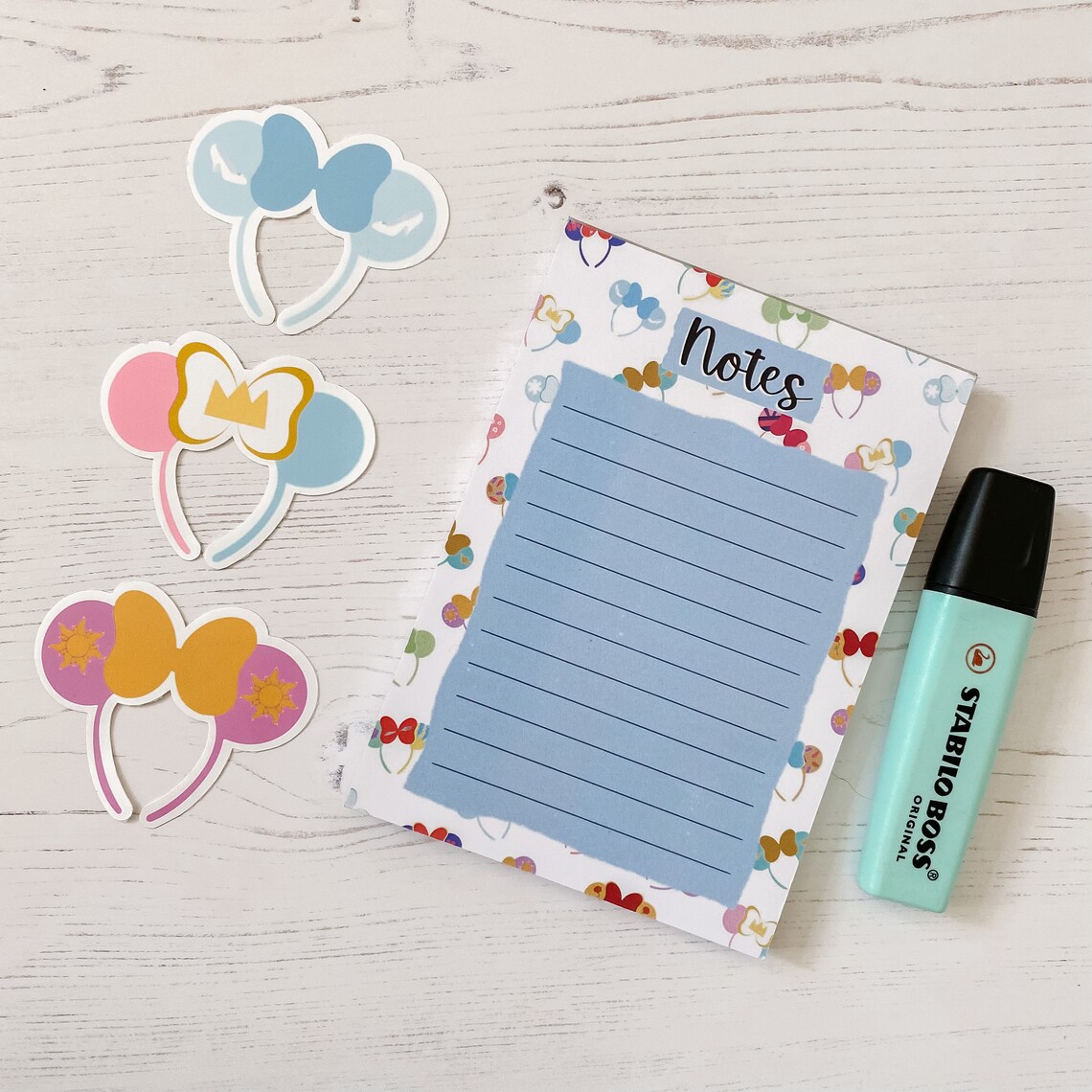 Princess A6 Notepad Princess Collection Disney Inspired - Etsy UK