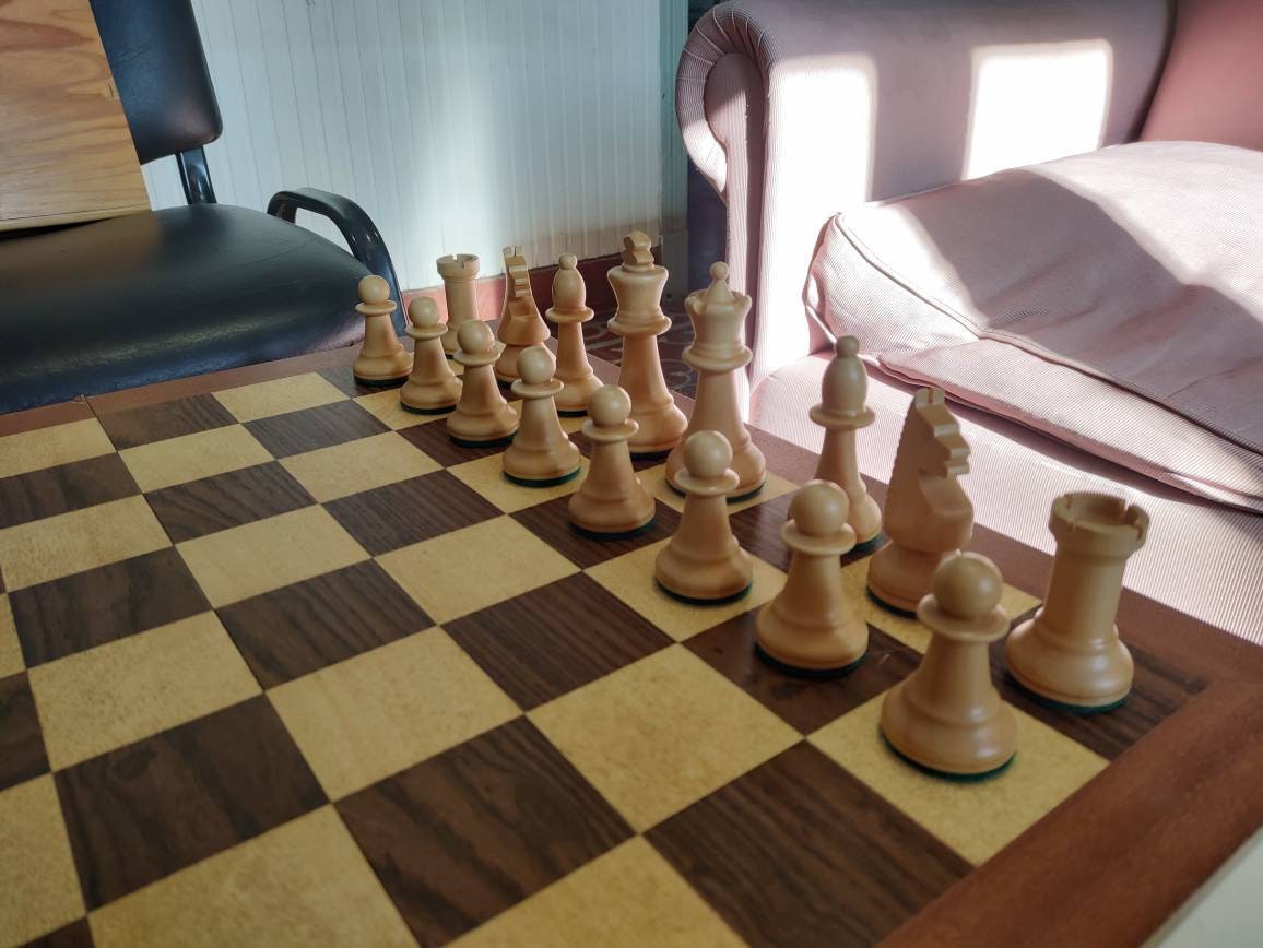 Vintage AD Ajedrez Chess Set Argentina. - Etsy