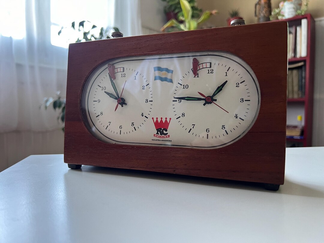 Vintage Chess Clock - Etsy