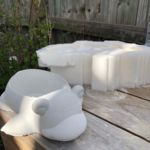 Concrete Planter Mold - Etsy
