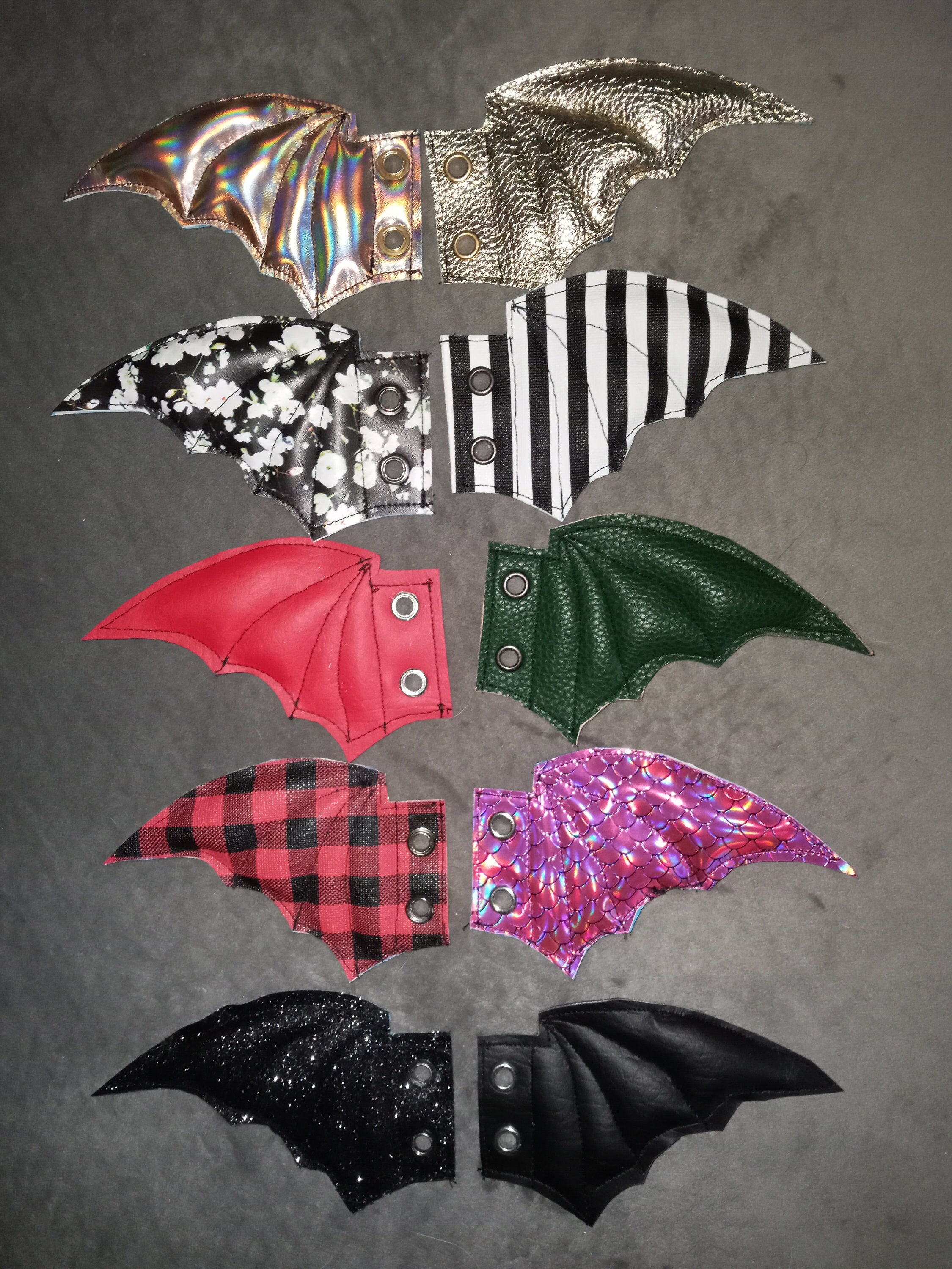 Bat Wing Shoe Accessory/keychain - Etsy