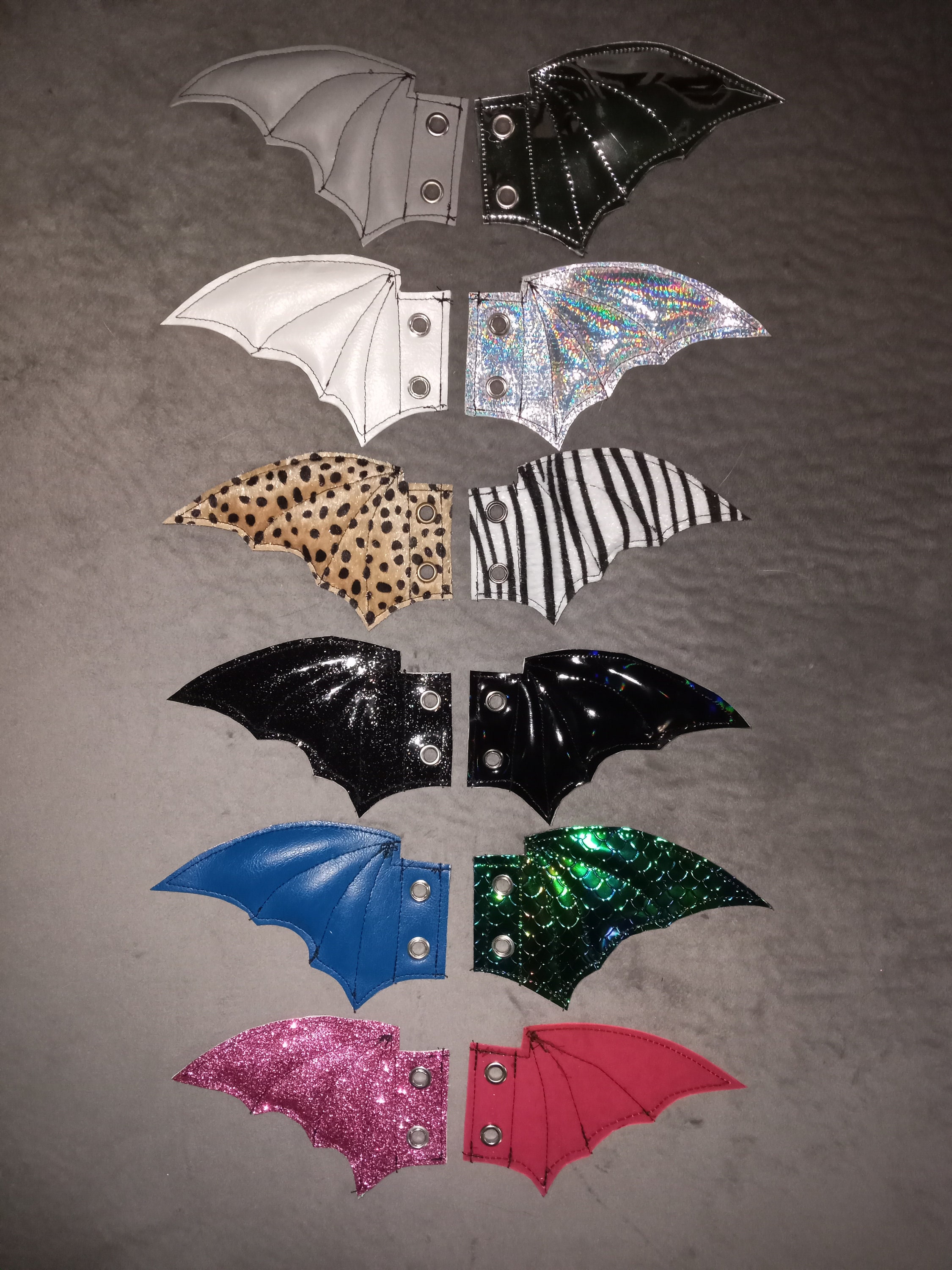 Bat Wing Shoe Accessory/keychain - Etsy