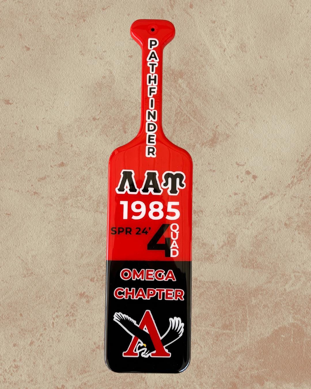 Greek Fraternity/sorority Custom Wood Resin Paddle - Etsy