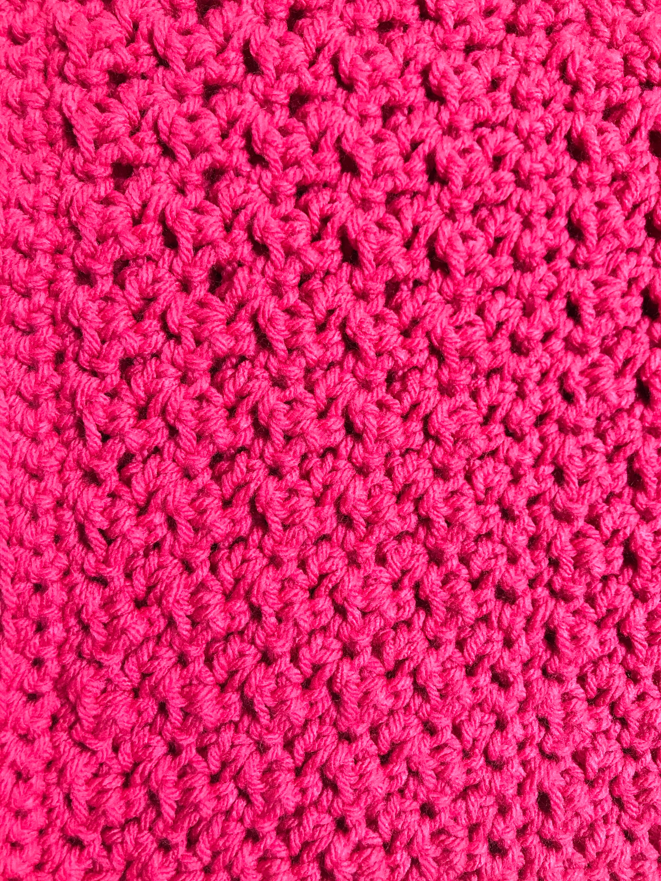BRIGHT PINK THROW - Etsy