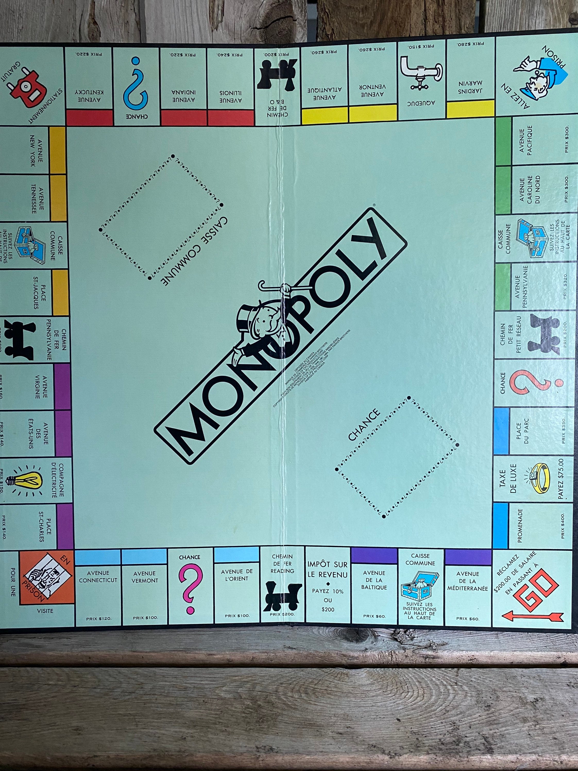 Vintage Board Game / Monopoly-anniversary Edition / Family Game Night ...