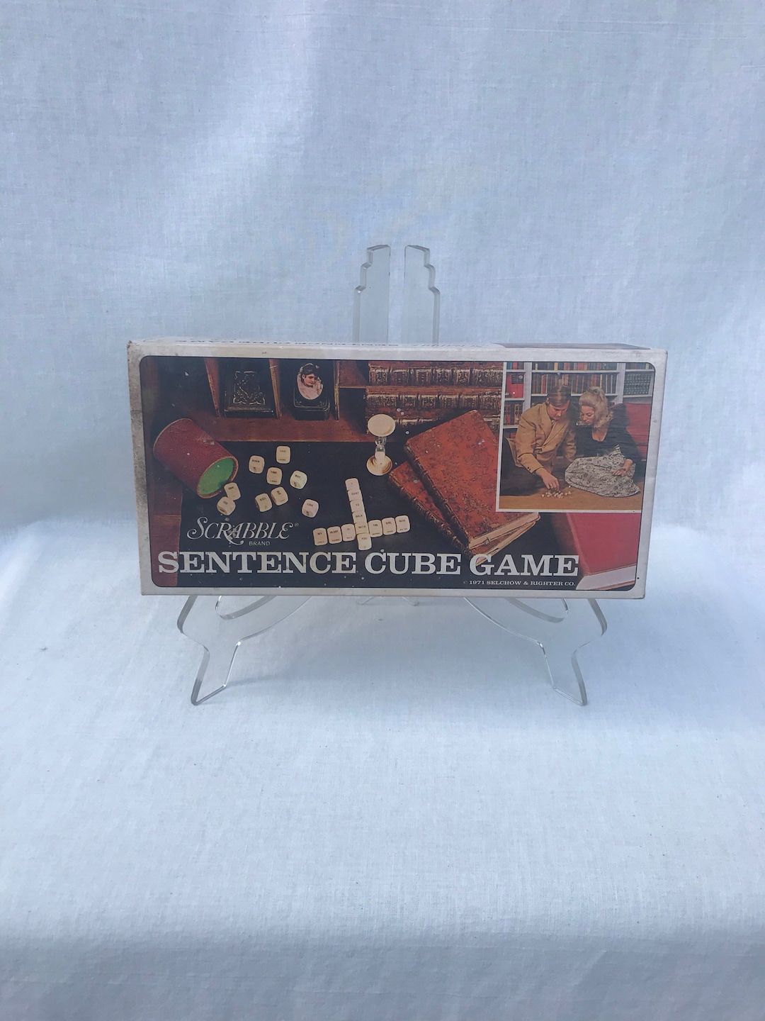 Vintage Dice Game / Scrabble / Family Game Night / Word Games ...