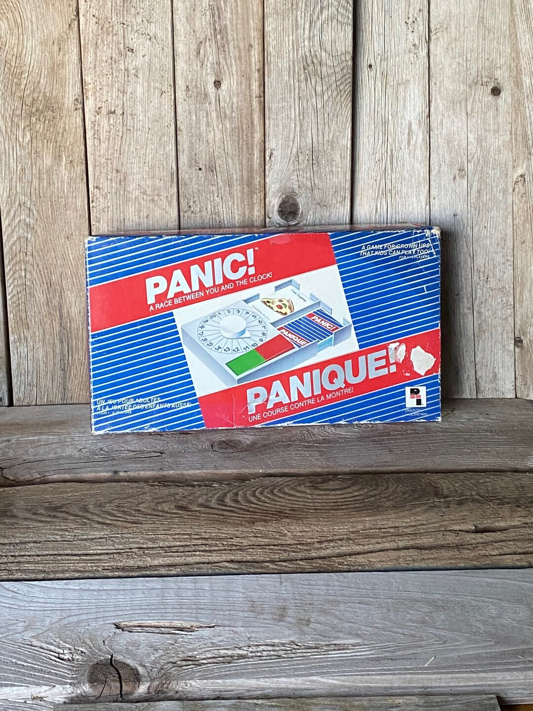 Vintage Board Game / Panic 1987 / Family Game Night / Playtoy ...