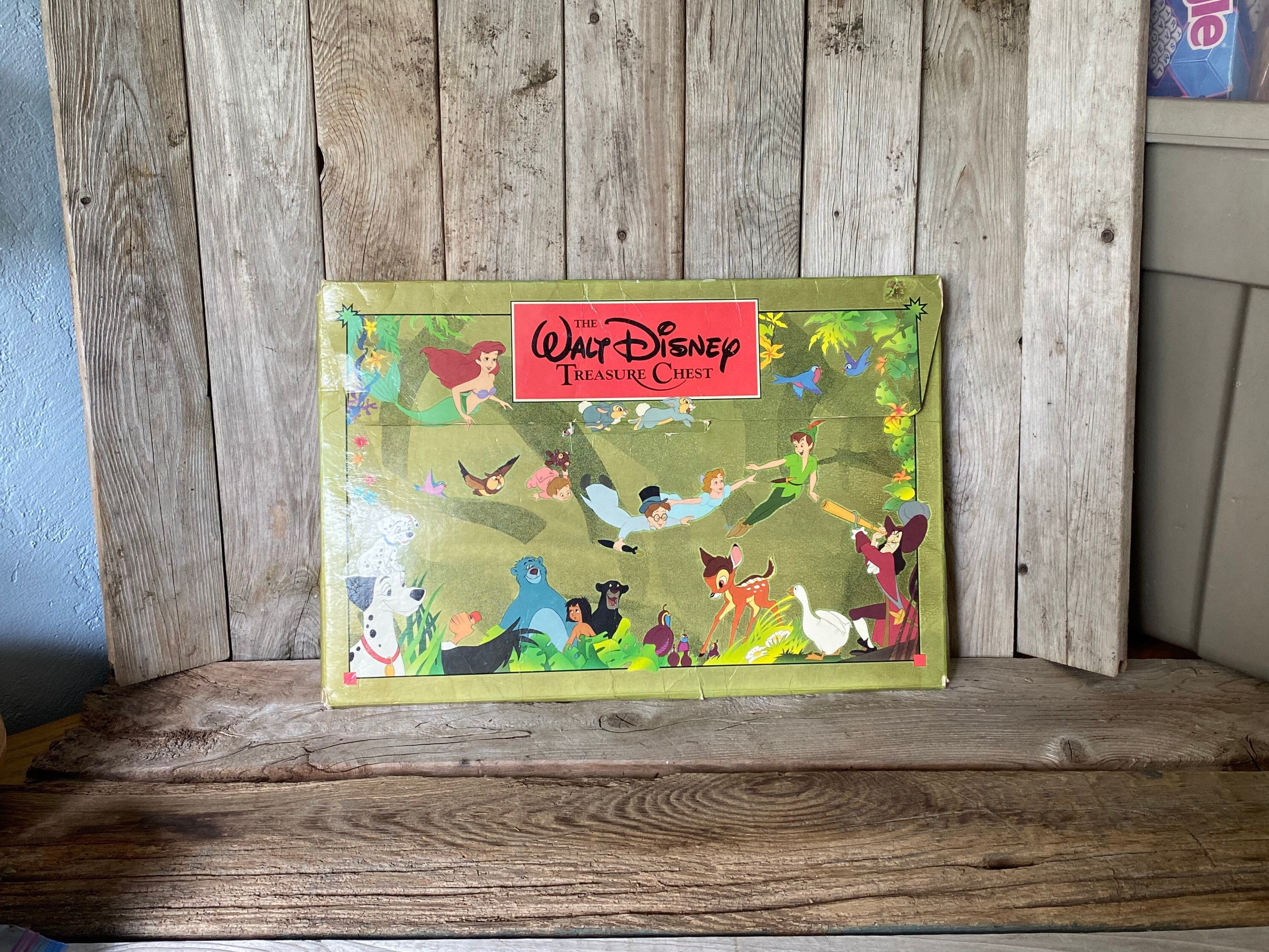 Walt Disney Treasure Chest / Classic Disney Books / 1991 Disney / Peter ...