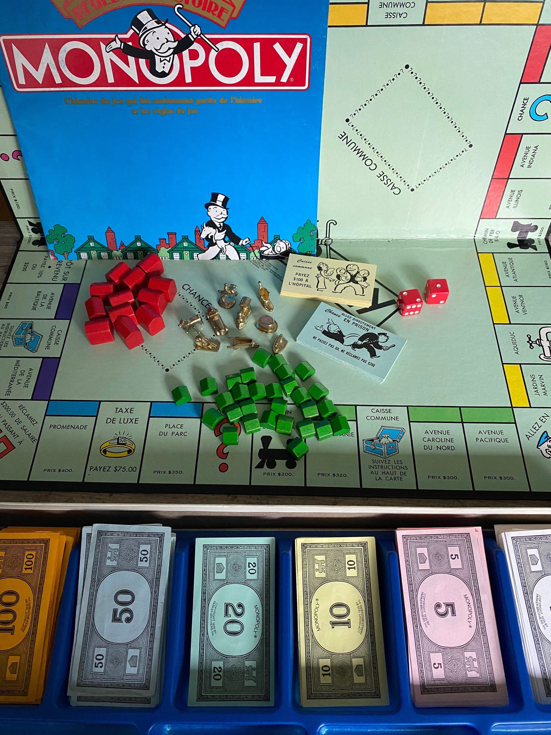 Vintage Board Game / Monopoly-anniversary Edition / Family - Etsy