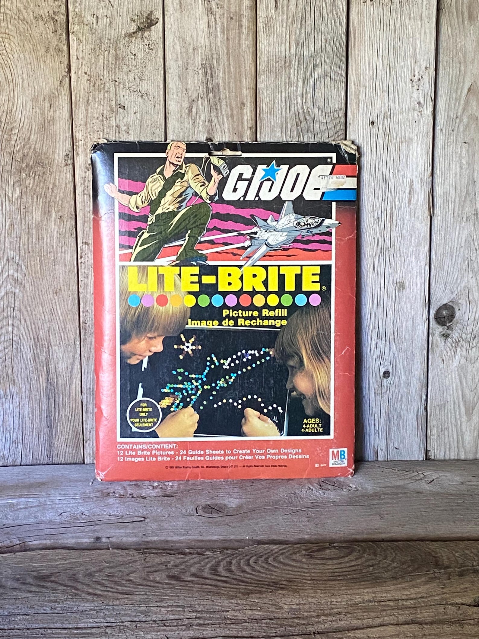 Lite-brite Refill Pages / GI Joe / Lite up Toy / Lite-brite Pegs - Etsy
