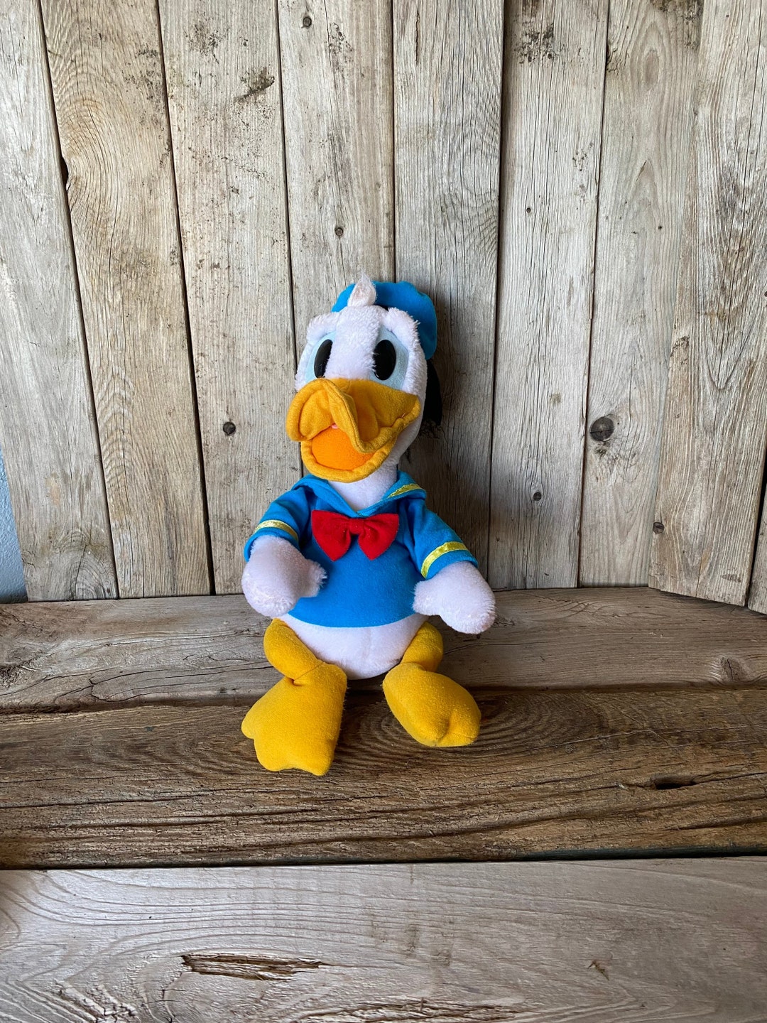 Donald Duck Stuffed Toy 16" / Walt Disney Toy / Disney Stuffie - Etsy