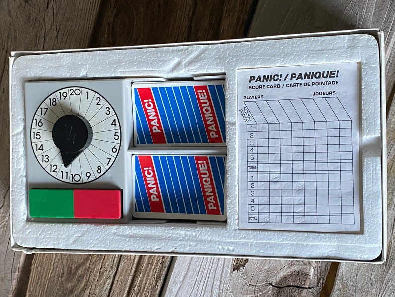 Vintage Board Game / Panic 1987 / Family Game Night / Playtoy - Etsy
