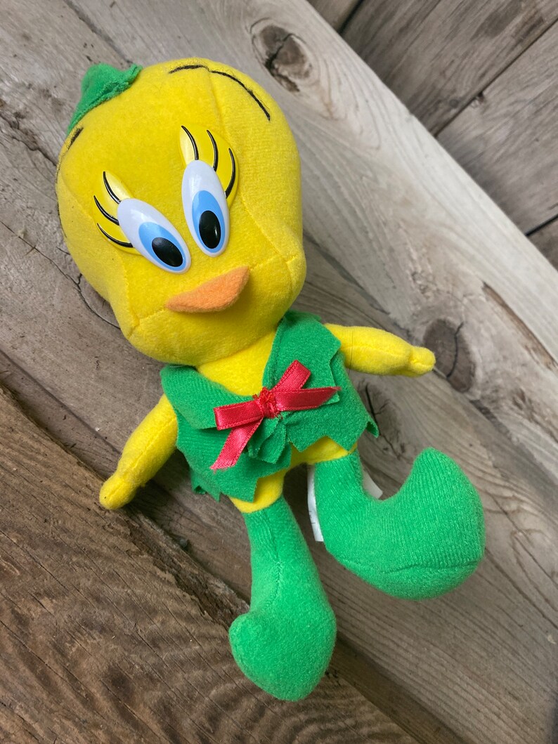 Tweety Stuffed Toy 8 / Looney Toons Toy / Mcdonald's Tweety Bird Plush ...