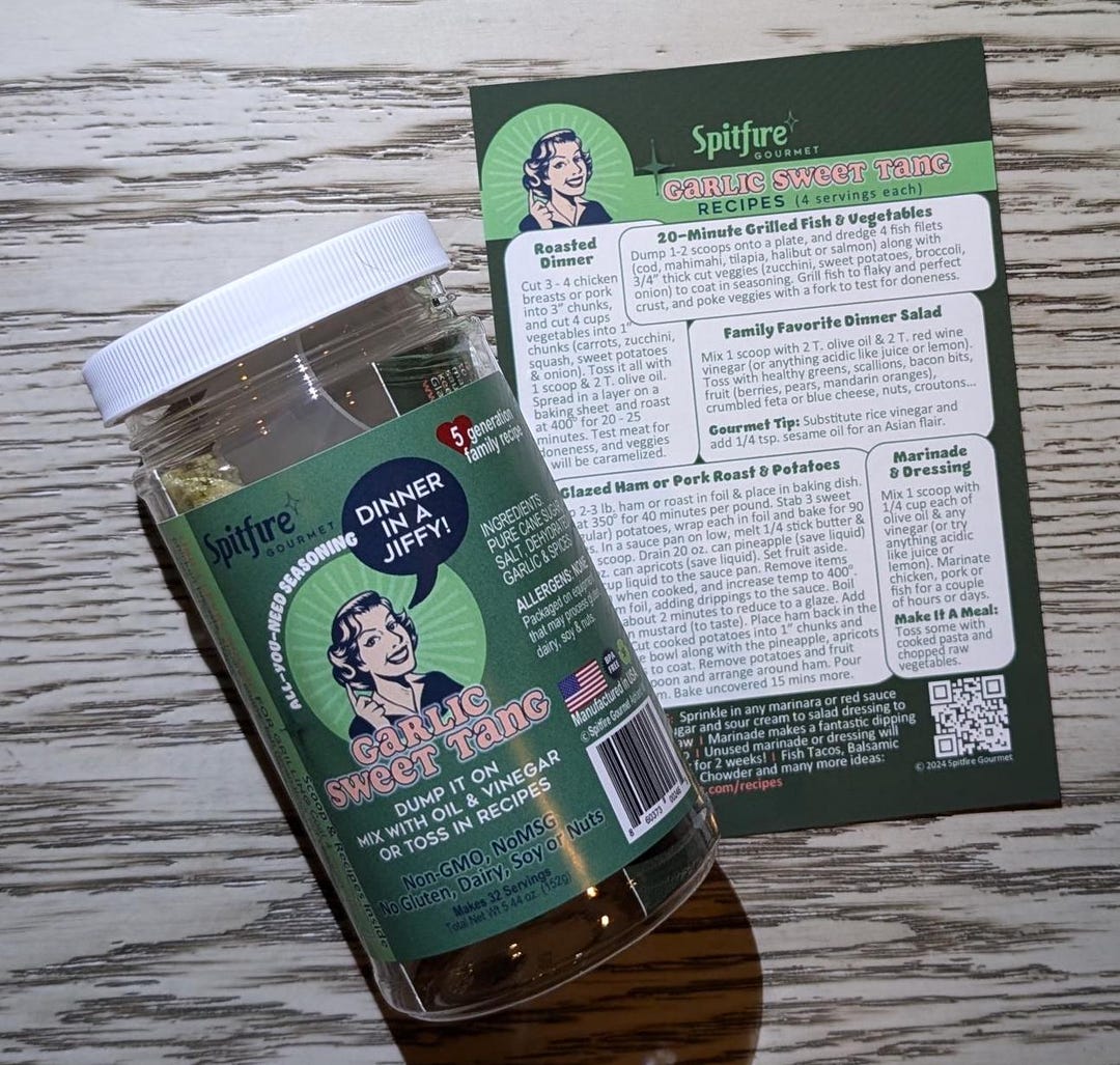 GARLIC SWEET TANG All-you-need Seasoning & Recipes - Etsy
