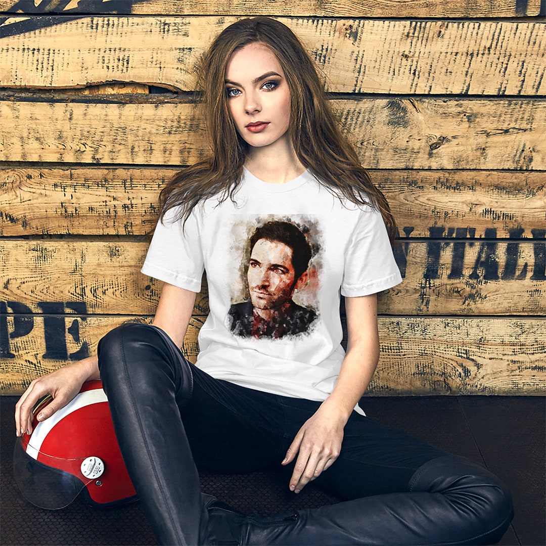 Vintage Retro Lucifer Morningstar Fan Art Shirt - Etsy