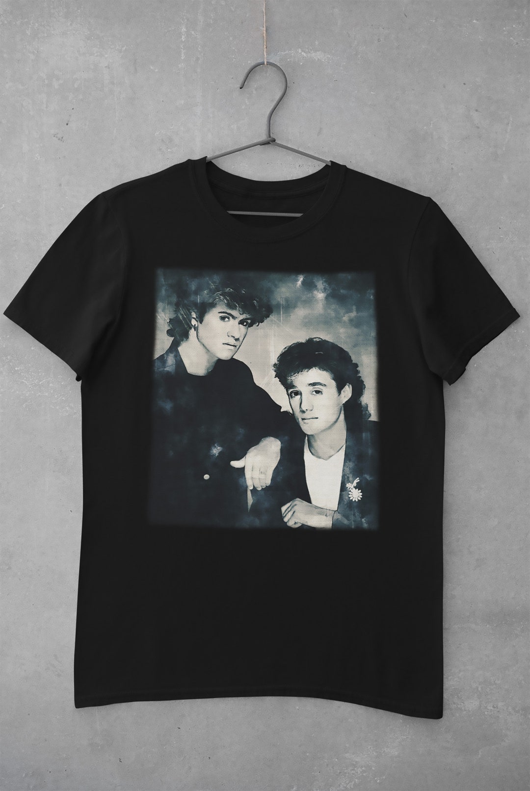Vintage Retro Wham! British Retro Pop Band George Michael and Andrew ...
