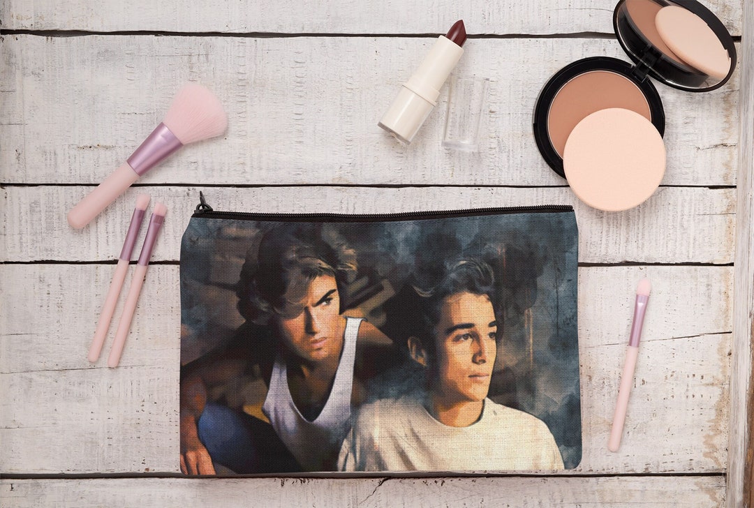 Vintage Retro 80s Music Band Cosmetic Bag Wham Fan Art Zipper Pouch for ...