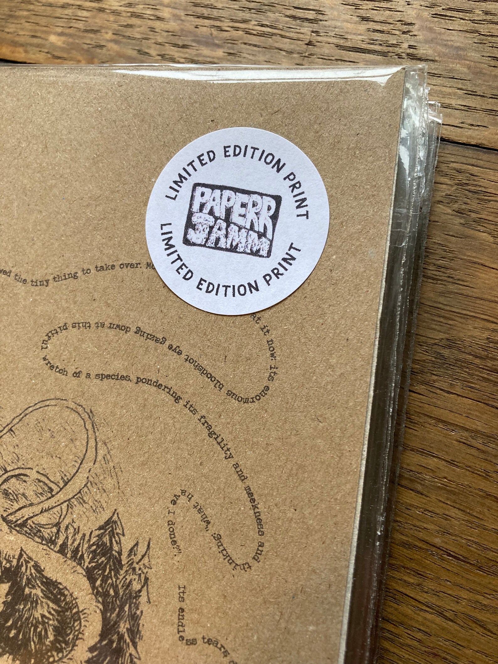 Paperr Jamm "jakob’s Journey" A4 Signed Limited Edition Unframed Print ...