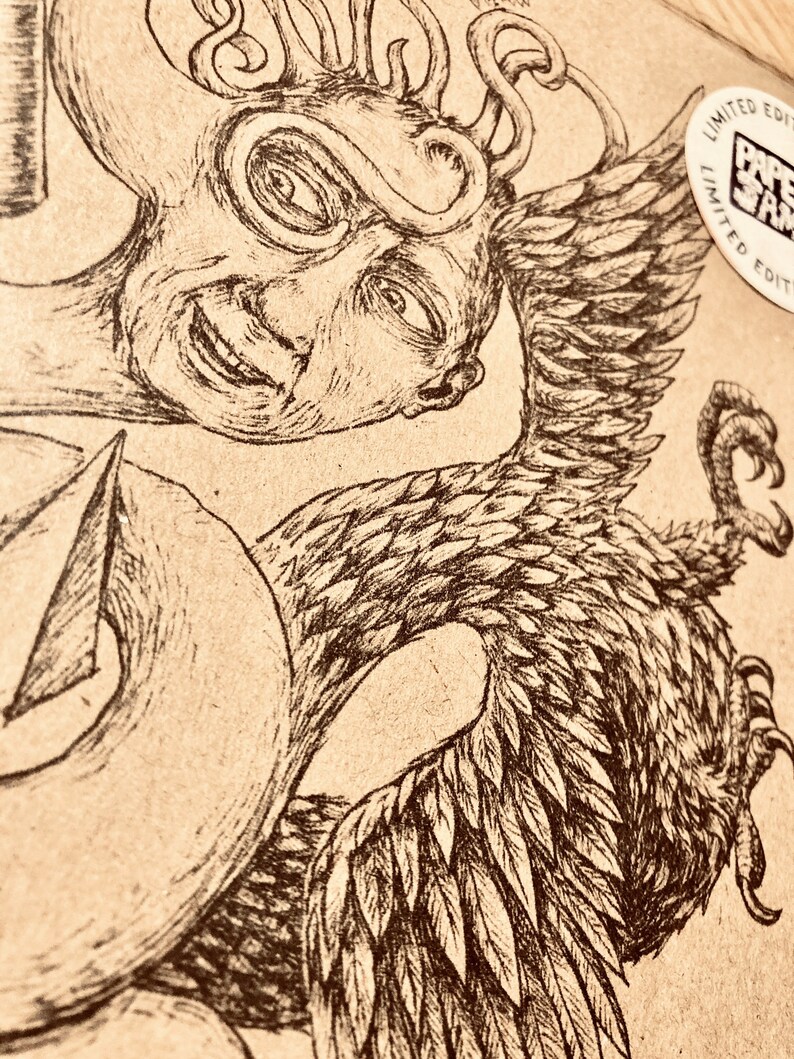 Paperr Jamm "jakob’s Journey" A4 Signed Limited Edition Unframed Print ...