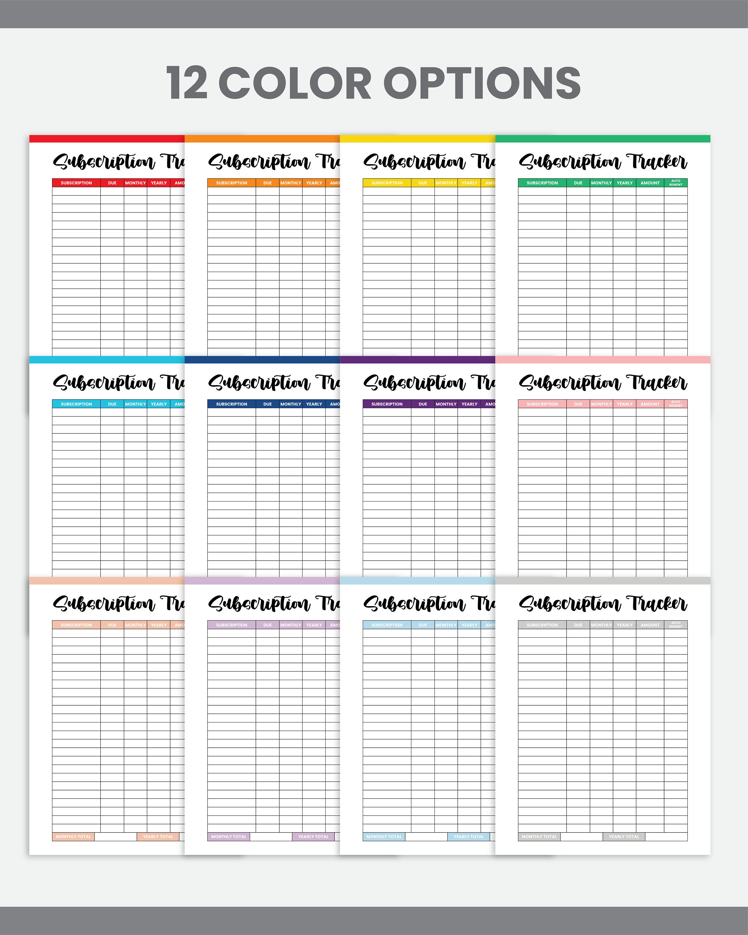 Printable Savings Progress Tracker | Goals Printable | Digital Tracker ...