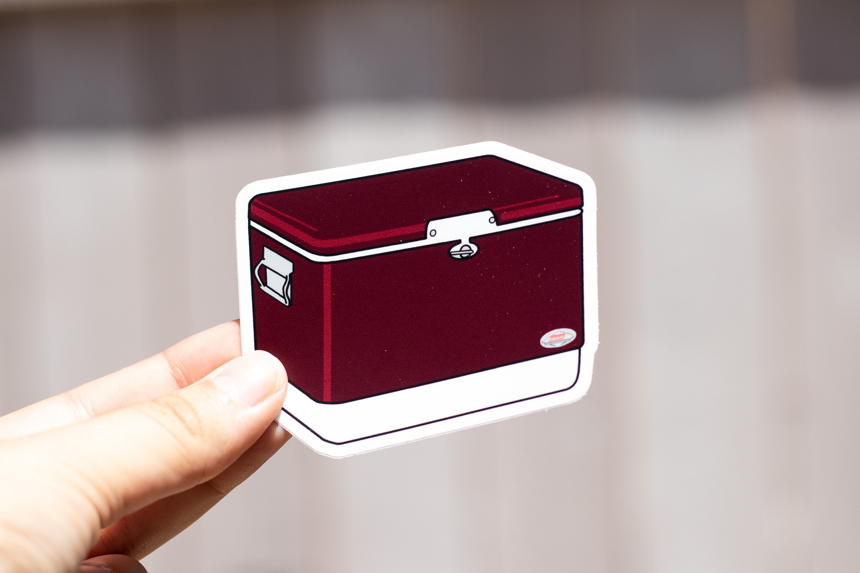 Vintage Hard Side Ice Chest Sticker Vinyl Dishwasher Safe | Etsy UK