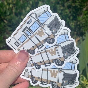 Vintage RV Sticker 1970's Winnebago Brave RV Sticker Brown and White ...