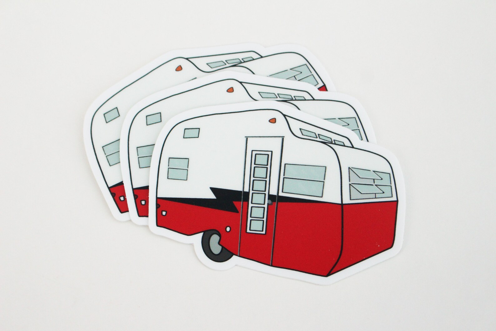 Vintage Trailer Sticker 1960's Red/black Serro Scotty - Etsy