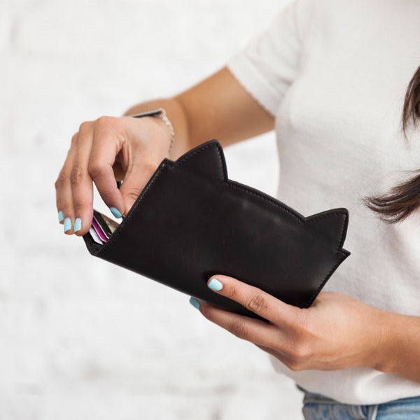 Cat Wallet - Etsy