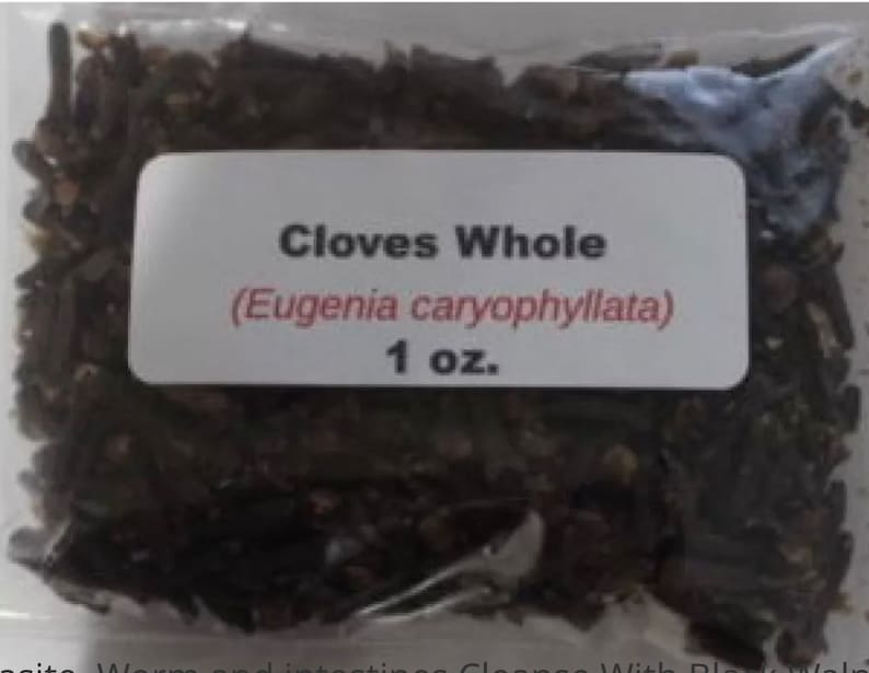 Dr. Sebi Approved Herbal Parasite Cleanse | Black Walnut Clove ...