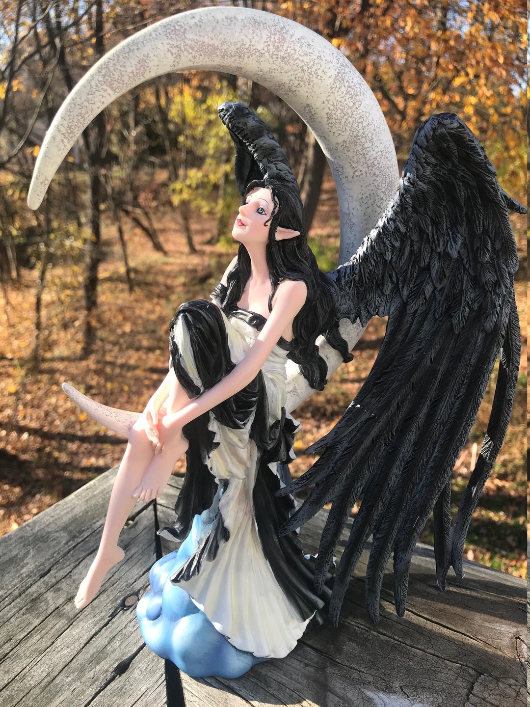 Stargazer Fairy Statue - Etsy