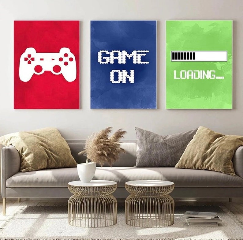 Gamer Gift Wall Art Game Room Decor Video Game Print - Etsy
