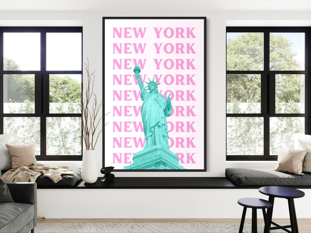 Preppy Wall Art | Girly Girlie Wall Art | Neon Sign | Vintage Wall Art ...
