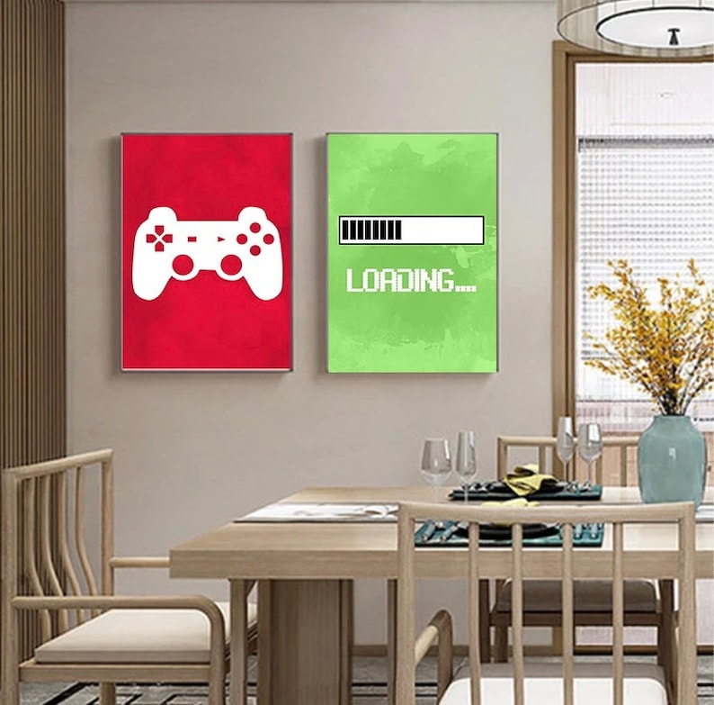 Gamer Gift Wall Art Game Room Decor Video Game Print - Etsy