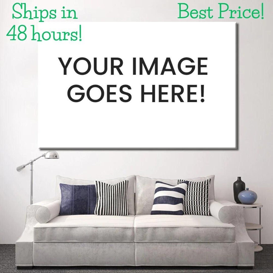 Custom Canvas Prints Sign, Photo to Canvas, Custom Poster Printing ...