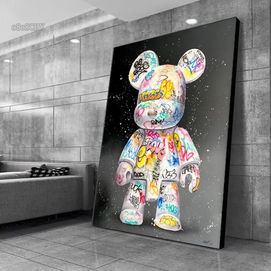 Graffiti Banksy Wall Art Canvas, Graffiti Canvas Painting, Hands Canvas ...