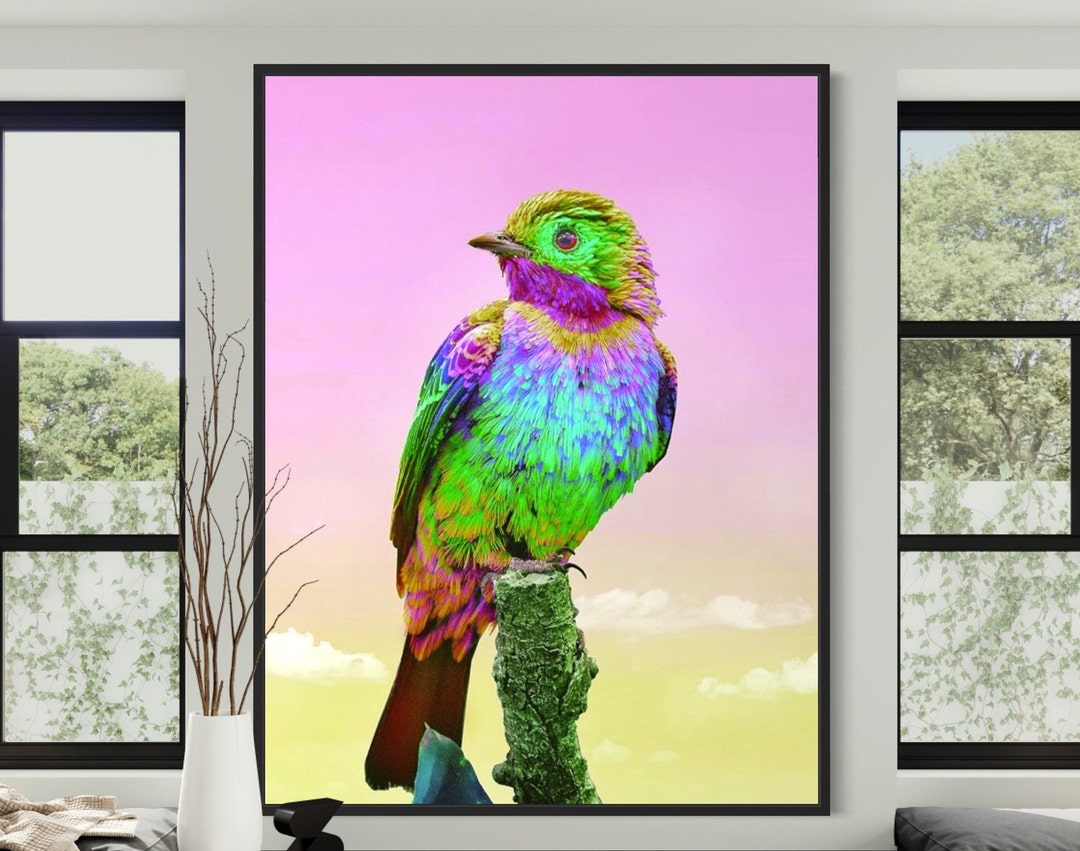 Preppy Colorful Pink Wall Art Colorful Prints Preppy Room Decor Preppy ...