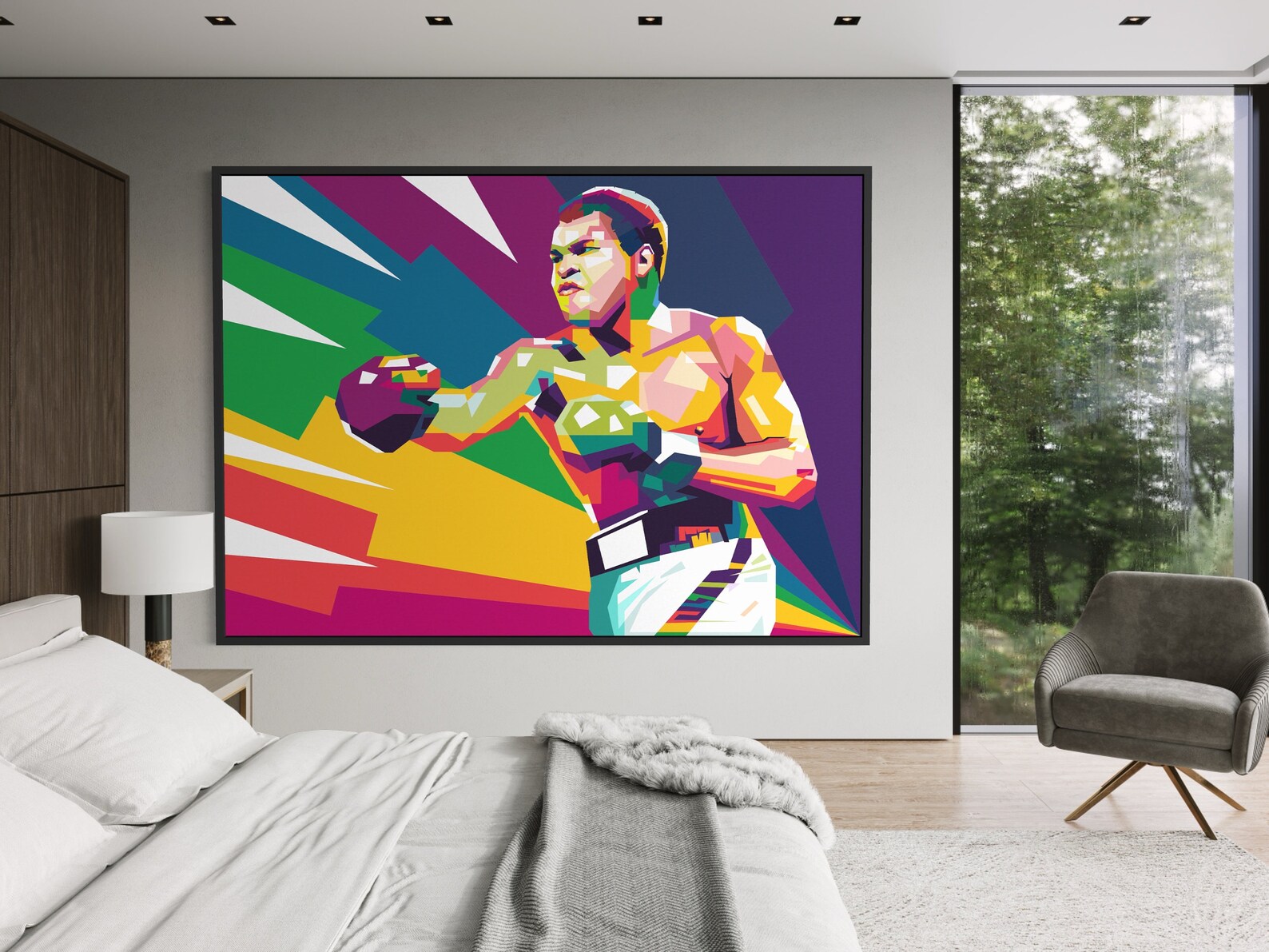 Muhammad Ali Poster Muhammad Ali Art Muhammad Ali Canvas - Etsy