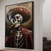 Skeleton Cowboy Print | Western Wall Art Decor | Skull Art | Western ...
