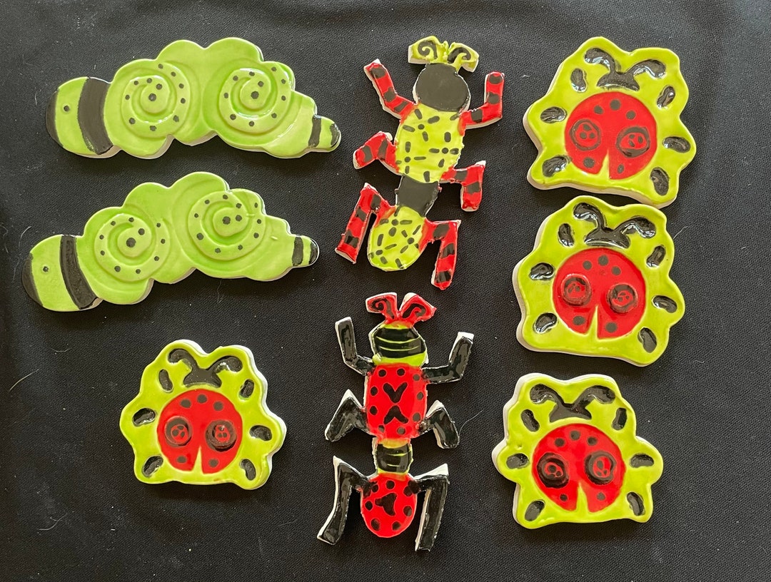 Ceramic Bugs Mosaic Tiles - Etsy