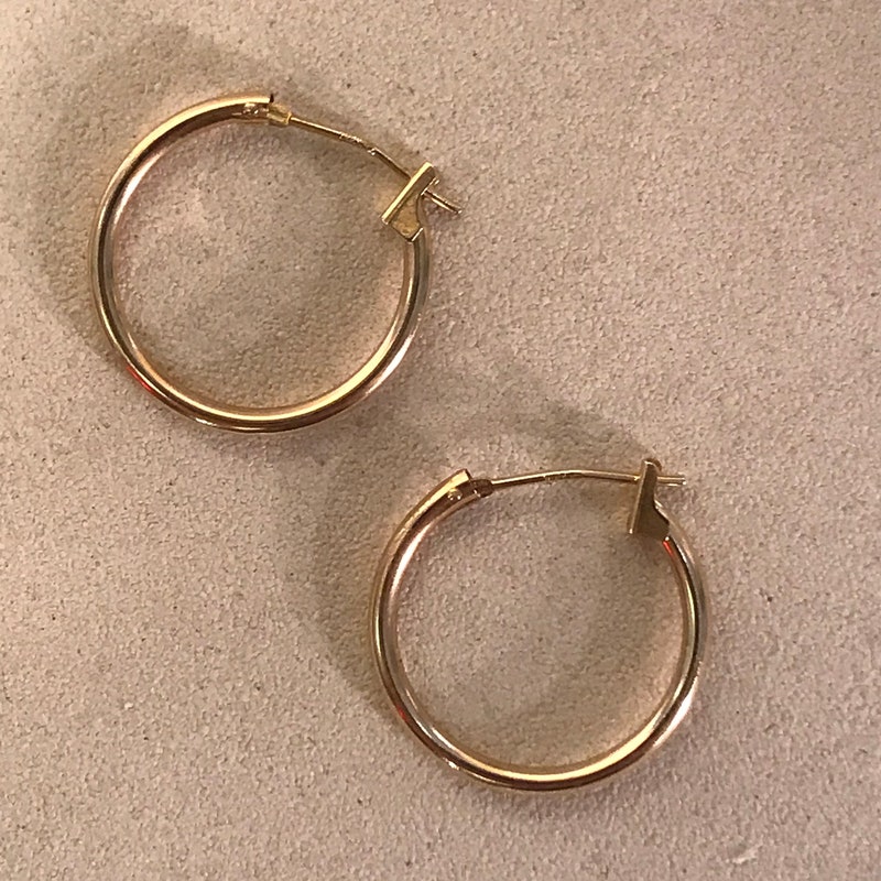 Small Gold Hoops - Etsy
