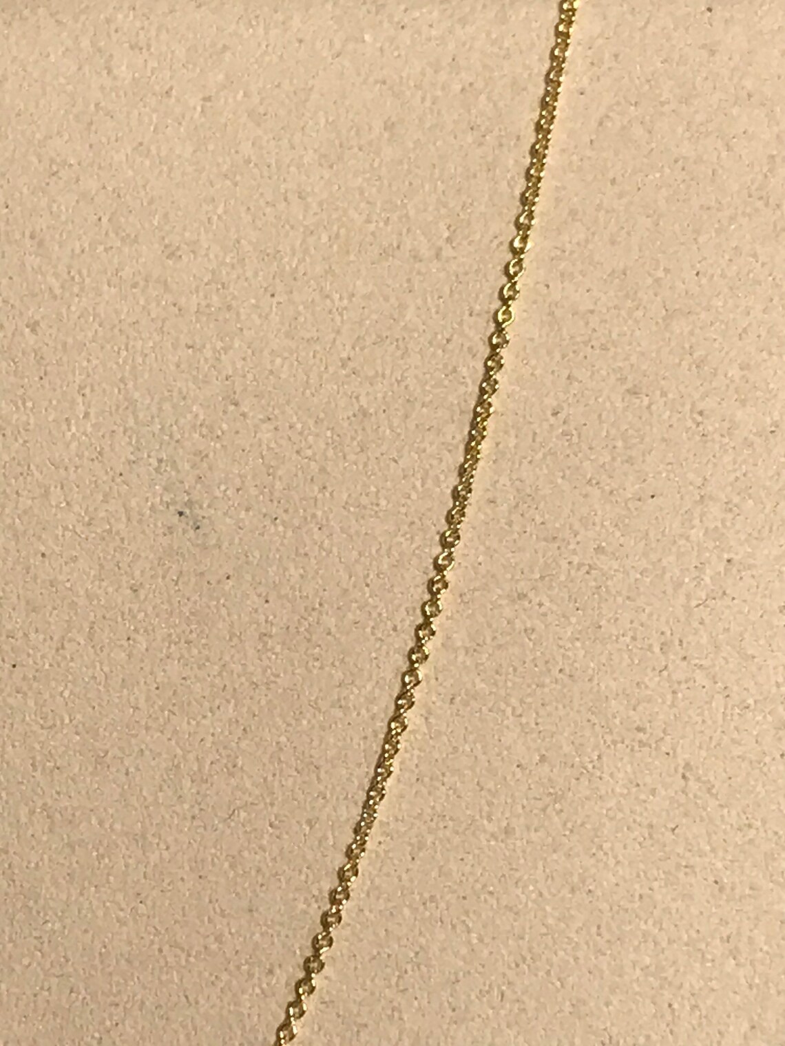 14K Solid Gold Cable Chain - Etsy