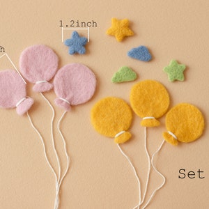 Wool Felted Toys Newborn Photography Props, Felted Stars, Felted ...