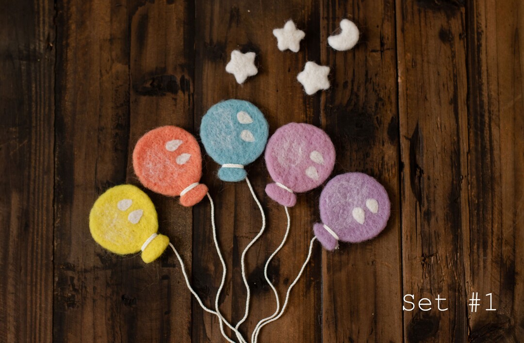 Wool Felted Toys Newborn Photography Props, Felted Stars, Felted ...