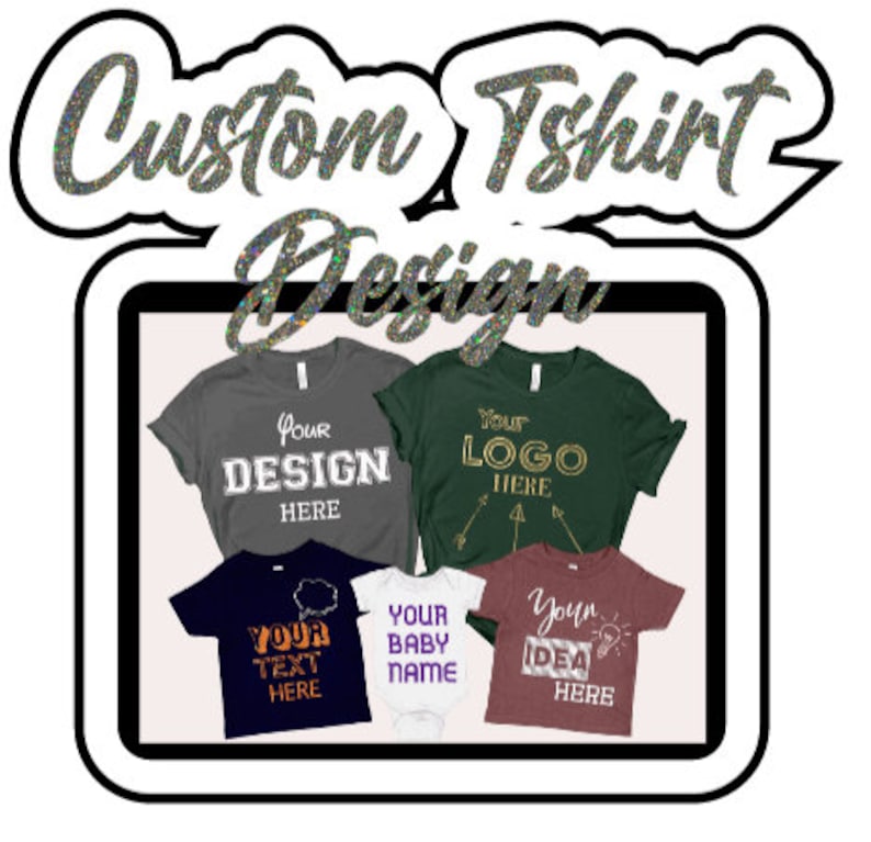Personalized Shirt, Add Your Own Text, Custom Logo Shirts, Custom ...