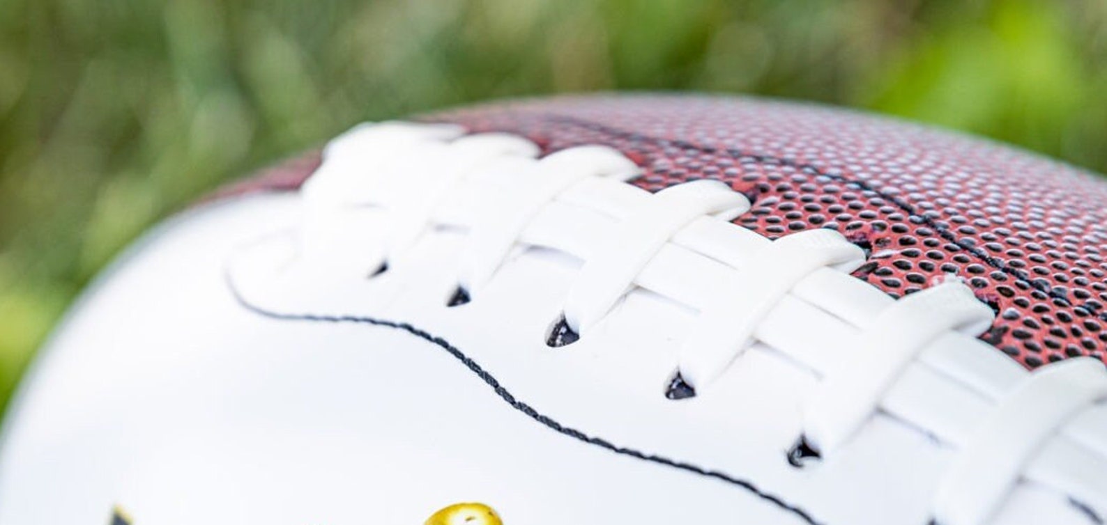 Personalized Football: Sports Wedding Garter/bouquet Toss, Fan Gift - Etsy