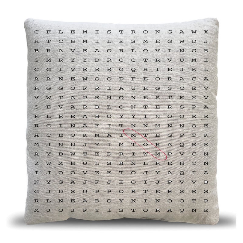 Word Pillows - Etsy